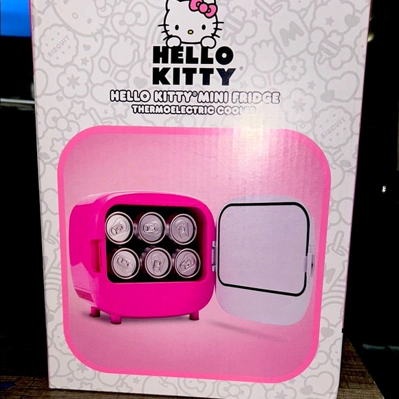 Hello Kitty | Toys | Hello Kitty Pink Mini Fridge | Poshmark